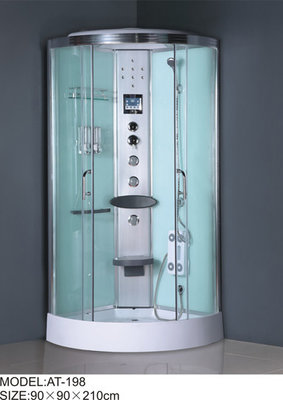 China Medium Jets quadrant shower cabin , all in one shower enclosure Electronic system supplier