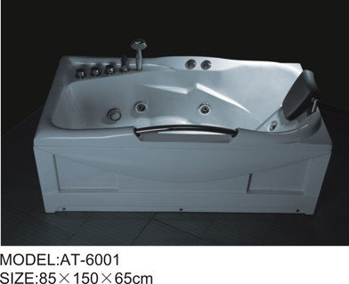 China 85 x 150 X 65 / cm Air Bubble Bathtubs free standing ABS Material supplier