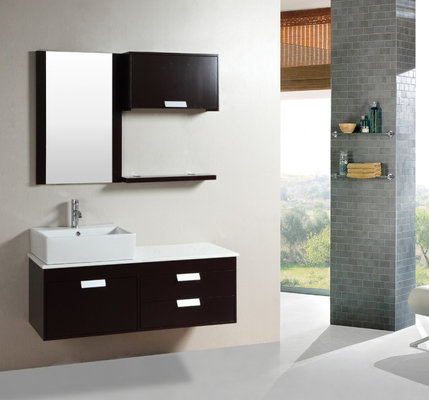 China 100 X45 / cm Floating Bathroom Vanities for small spaces Rectangle Type supplier