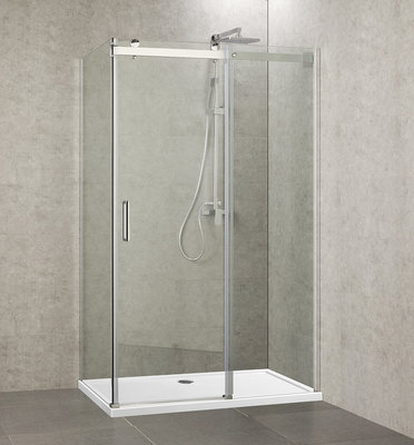 China 34'' D x 48'' W x 76&quot; H Inch Frame Sliding Shower Enclosure  for bathroom supplier