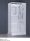 5mm Thickness doors square shower enclosure 900 x 900 , stand alone shower stalls 1 hole Handle supplier