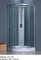 Shiny chrome complete enclosed shower cubicles Aluminium Rails / Profiles tub shower enclosures supplier