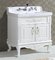 80 X 52 / cm antique white bathroom vanity , plastic bathroom mirror cabinet ISO2000 Standard supplier